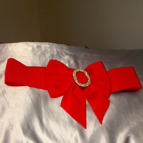 Fashion Nova | Accessories | Elastic Bow Waist Belt | Poshmark